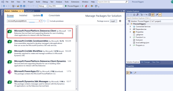 Using Azure Functions to integrate with Dataverse (Azure Functions V4 ...